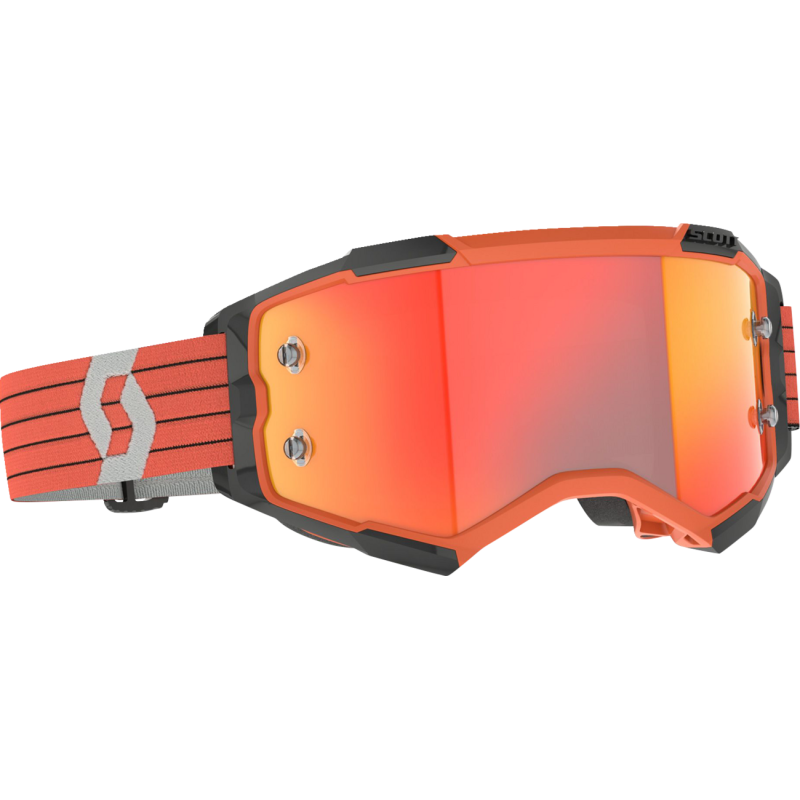 SCOTT Fury Goggles - ORANGE AND GREY – Rocky Powersports & Marine